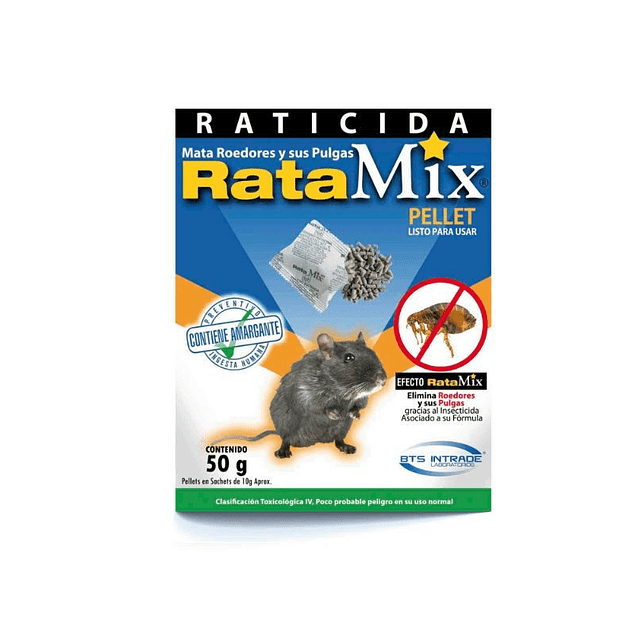 RATAMIX RATICIDA PELLET 50GR | ACB Constructor 31