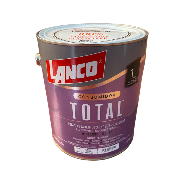 ESMALTE SINTETICO TOTAL AZUL GALON LANCO | ACB Constructor 31