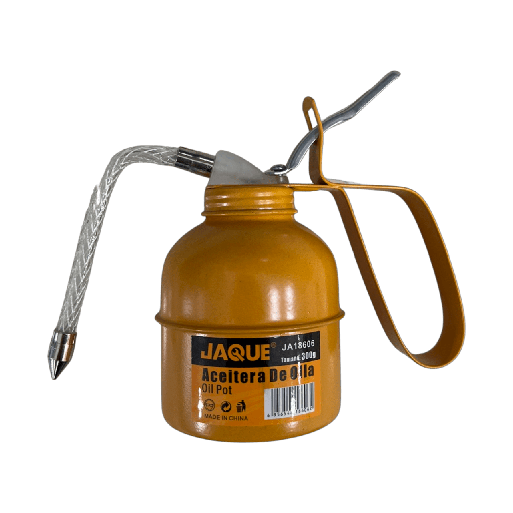 ACEITERA MANUAL 300ML CON FLEXIBLE JAQUE JA18606 | ACB Constructor 31